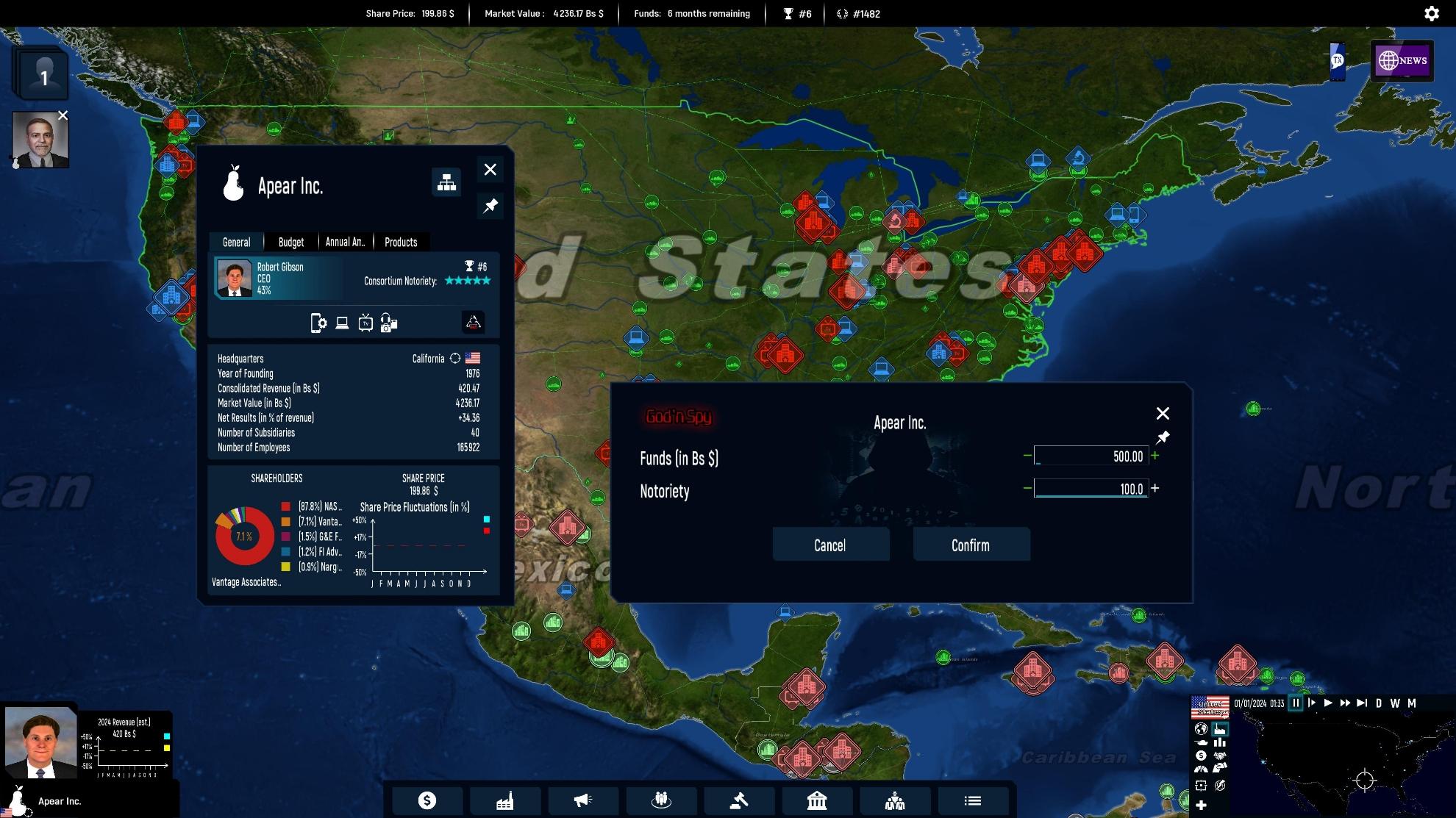 Buy God'n'Spy for Geo-Political Simulator 2026 Steam | AYP