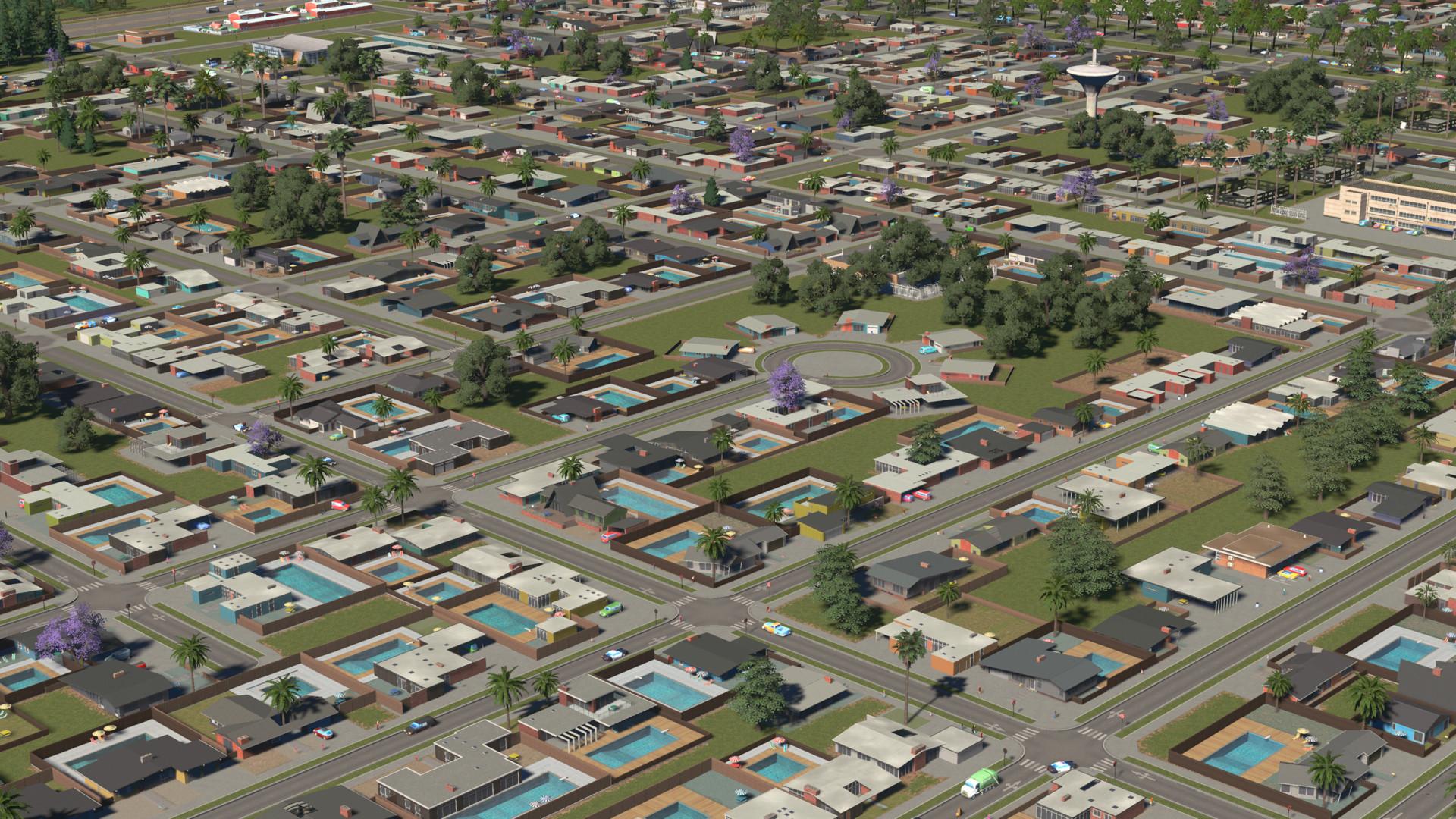 Cities: Skylines - Content Creator Pack: Mid-Century Modern