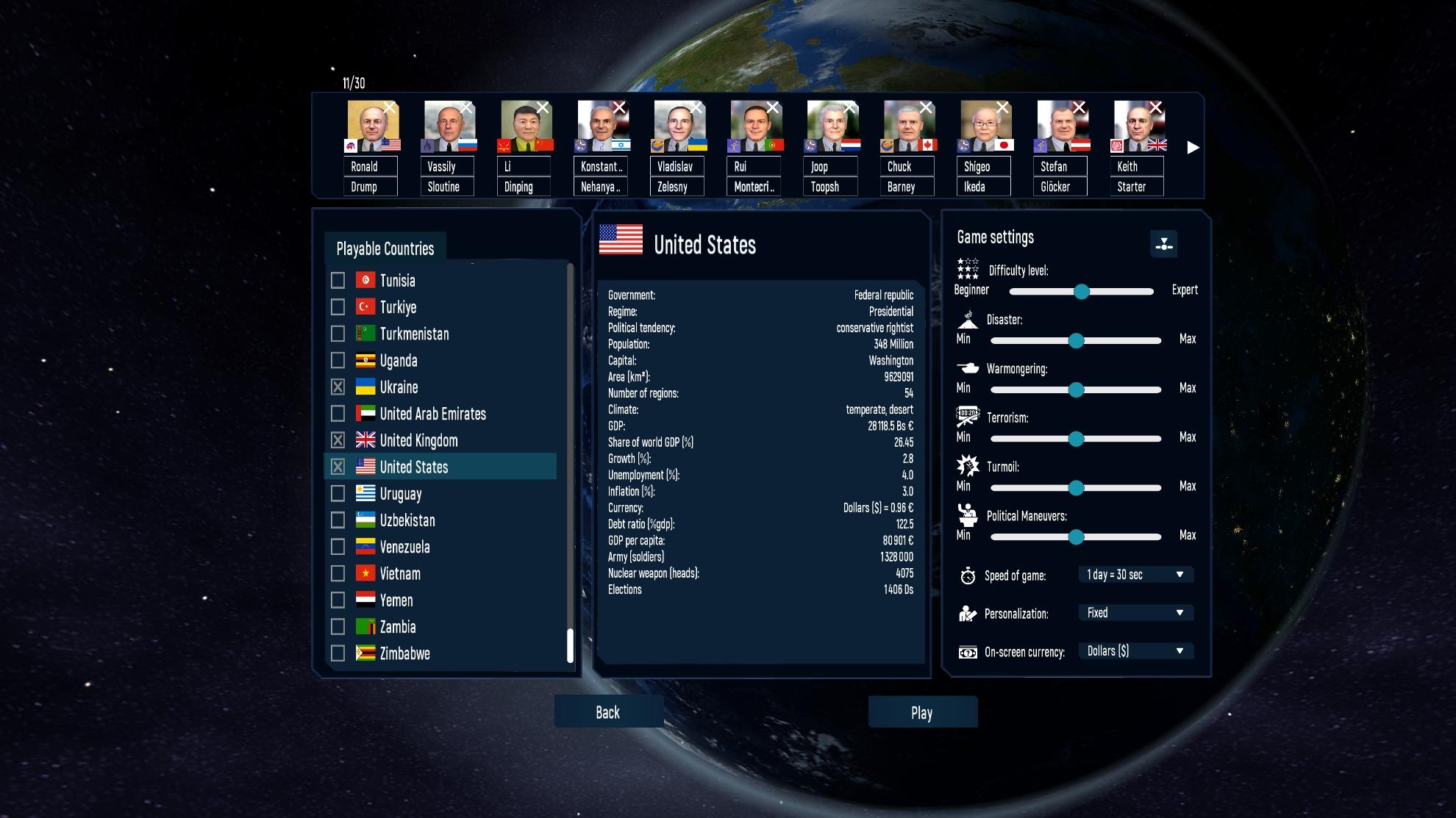 Buy Geo-Political Simulator 2026 Edition Steam Cheap | ALLYOUPLAY