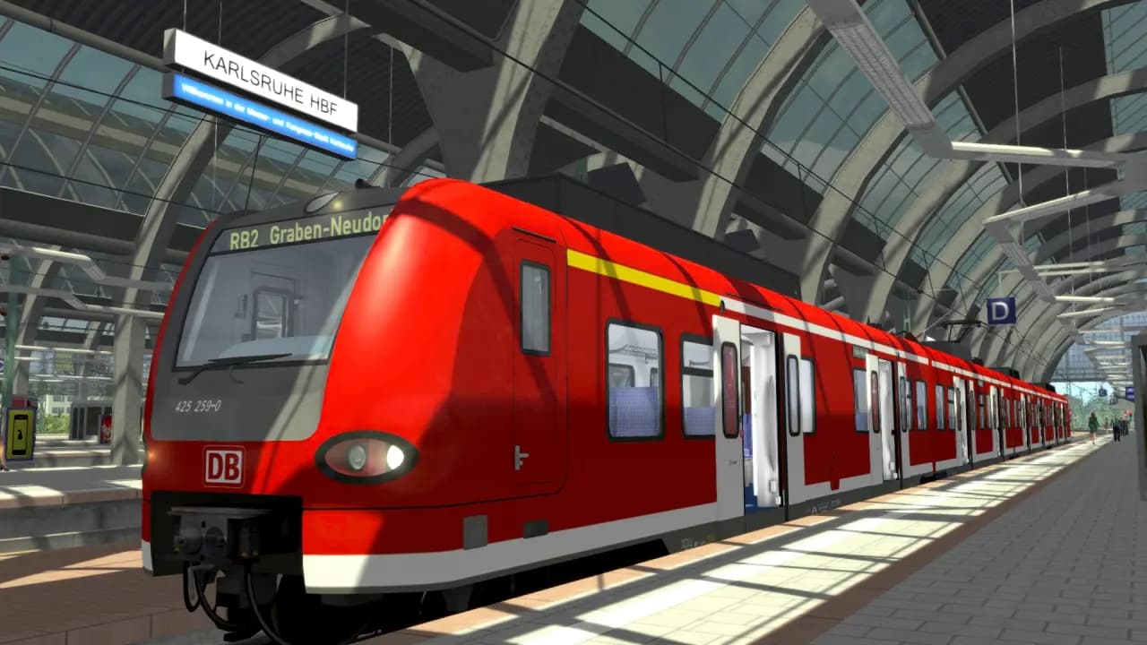 Train Simulator - The Rhine Railway: Mannheim - Karlsruhe Route ...