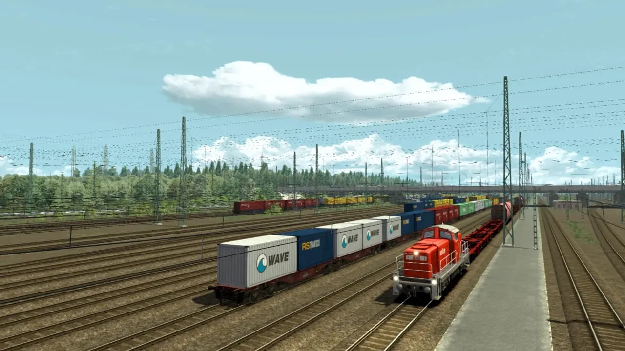 Train Simulator - The Rhine Railway: Mannheim - Karlsruhe Route ...